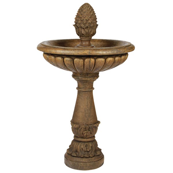 Baroque 15in Pineapple | Solid Rock Stone Works