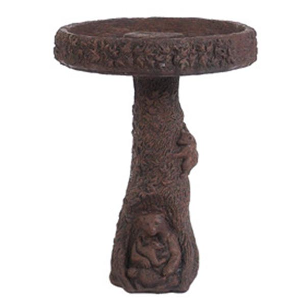 Bear's Birdbath | Solid Rock Stone Works