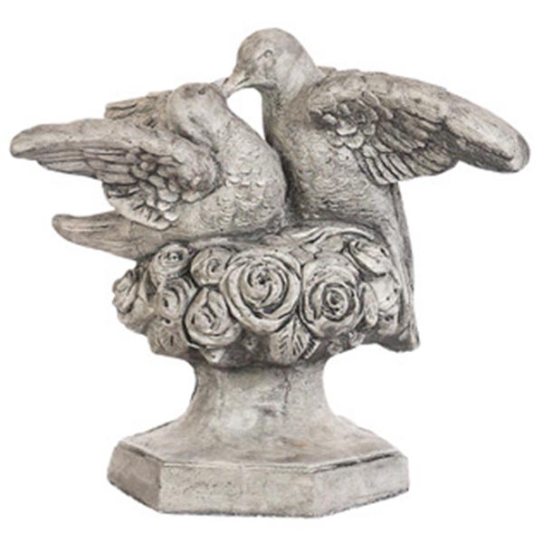 Concrete Kissing Doves | Solid Rock Stone Works