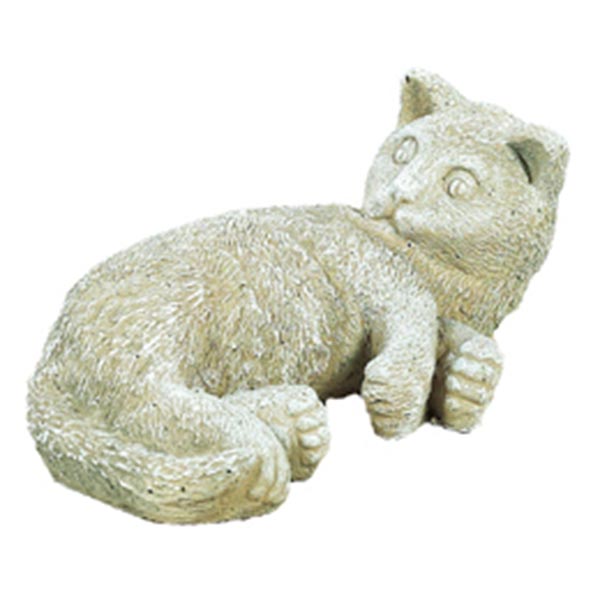 Laying Kitten | Solid Rock Stone Works