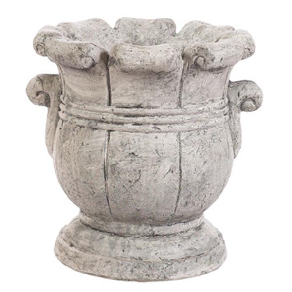 Rolled Rim Planter | Solid Rock Stone Works