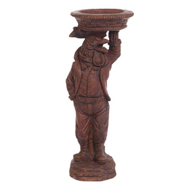 Rooster Birdfeeder | Solid Rock Stone Works