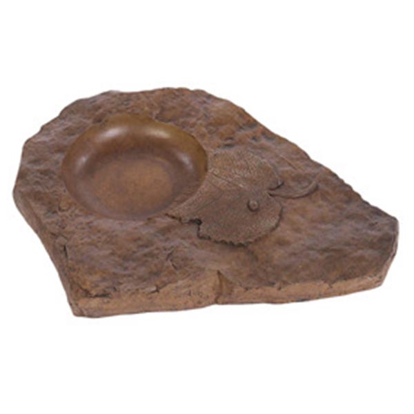 Slate Leaf Feeder | Solid Rock Stone Works