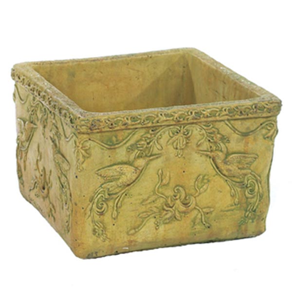 Small Hummingbird Planter | Solid Rock Stone Works