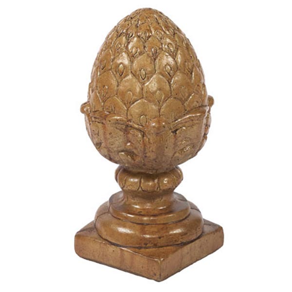 Small Pineapple on Square Base | Solid Rock Stone Works