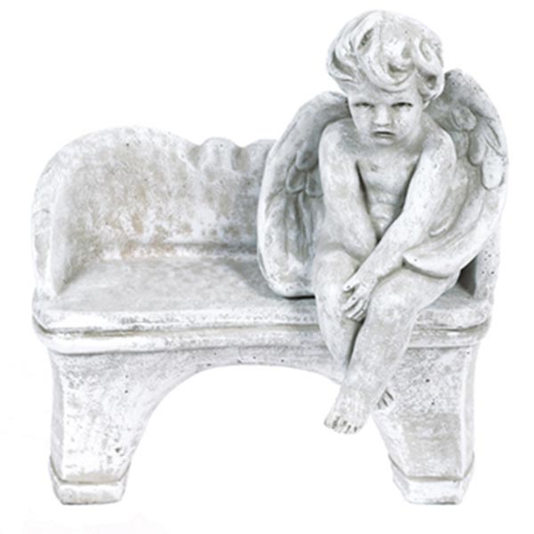 Small Sitting Angel | Solid Rock Stone Works Small Sitting Angel | Solid Rock Stone Works