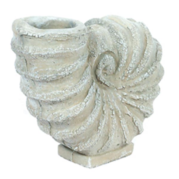 Spiral Shell Planter | Solid Rock Stone Works