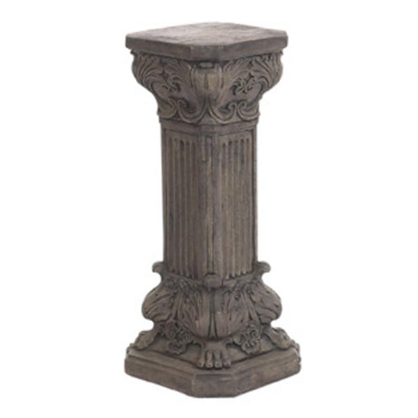 Tall Fancy Pedestal | Solid Rock Stone Works