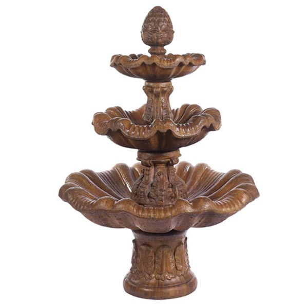 3 Tier Pineapple Fountain | Solid Rock Stone Works