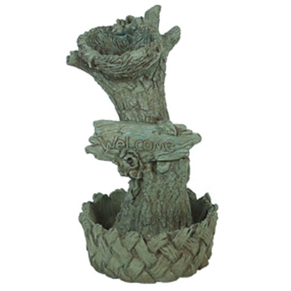 Welcome Post Feeder | Solid Rock Stone Works