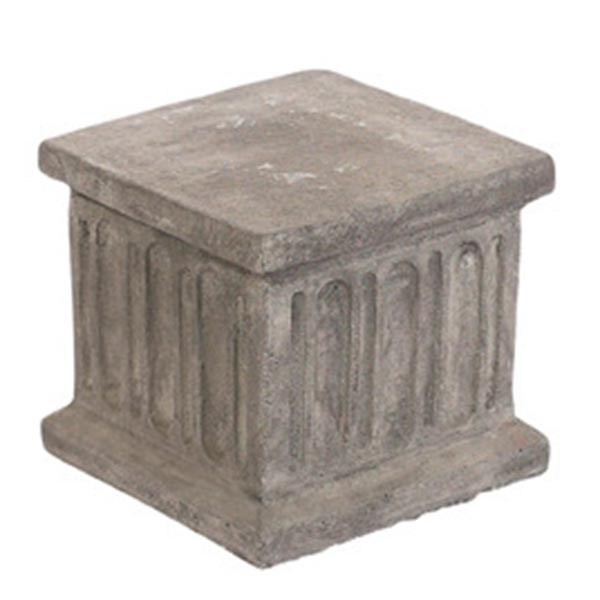 11in Square Pedestal | Solid Rock Stone Works