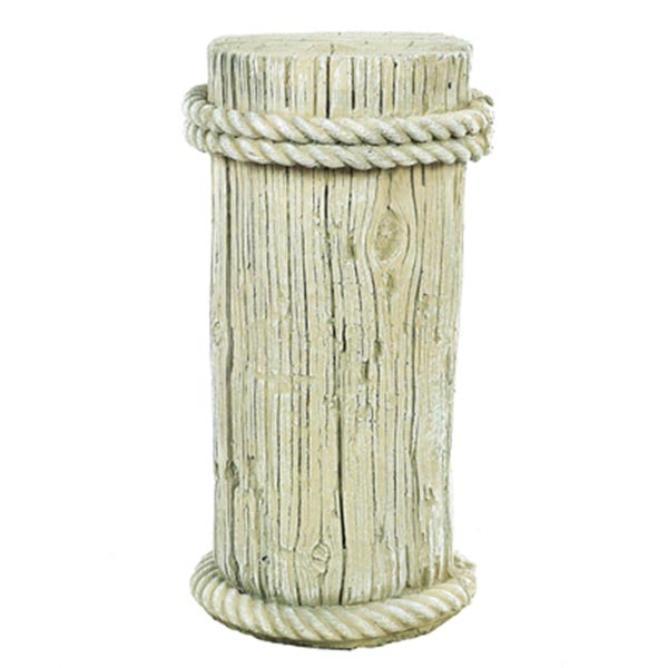 24in Rope Pylon | Solid Rock Stone Works