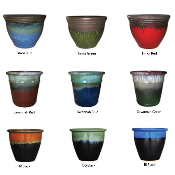 Glazed Pottery Pallet ASCBFP29 | Solid Rock Stone Works