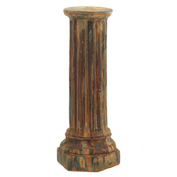 29in Round Pedestal | Solid Rock Stone Works