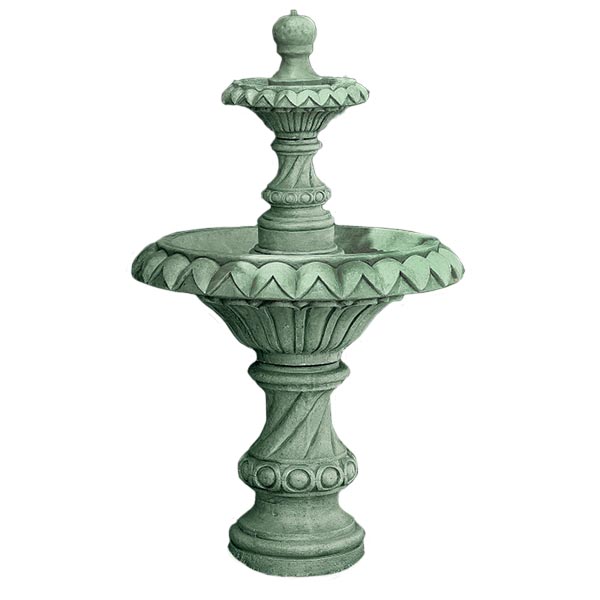 2 Tier Cascading Fountain | Solid Rock Stone Works