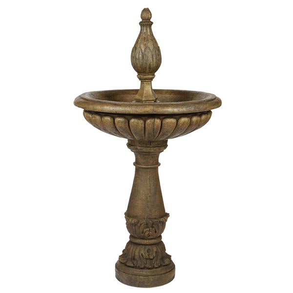 Baroque Tulip Fountain | Solid Rock Stone Works