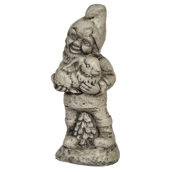 Elf with Rabbit | Solid Rock Stone Works