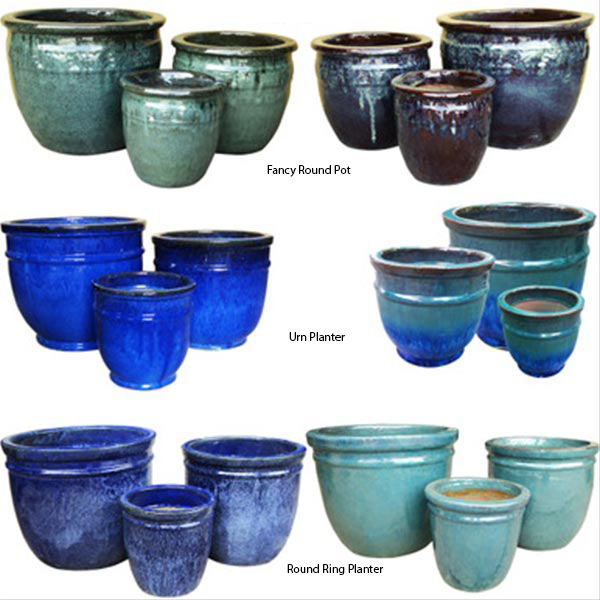 Glazed Pottery Pallet TTP12C | Solid Rock Stone Works