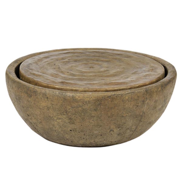 Large Infinity Bowl Fountain | Solid Rock Stone Works