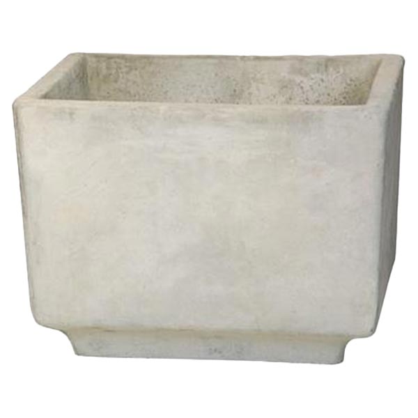 Large Square Plain Planter | Solid Rock Stone Works