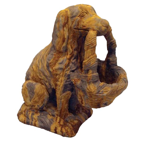 Large Dog with Basket | Solid Rock Stone Works
