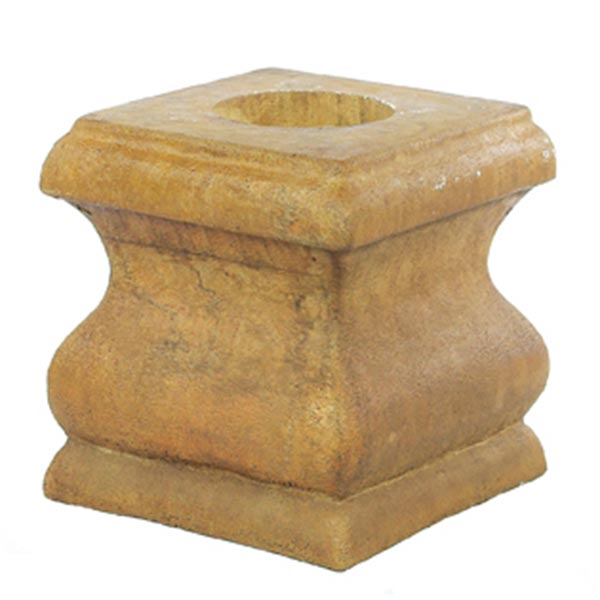 Large Plain Pedestal | Solid Rock Stone Works