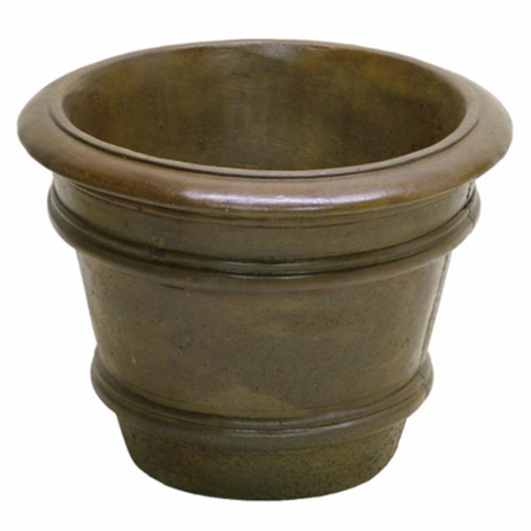 Medium Double Rim Pot | Solid Rock Stone Works
