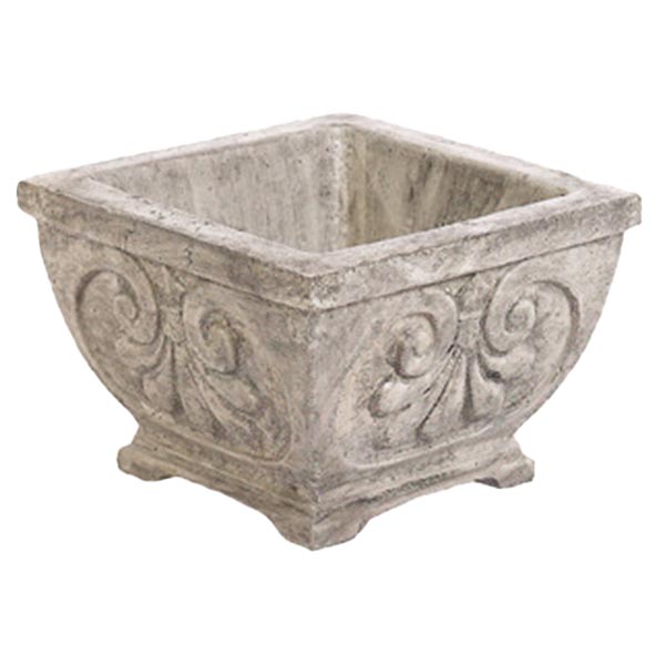 concrete Normandy Jr Planter | Solid Rock Stone Works
