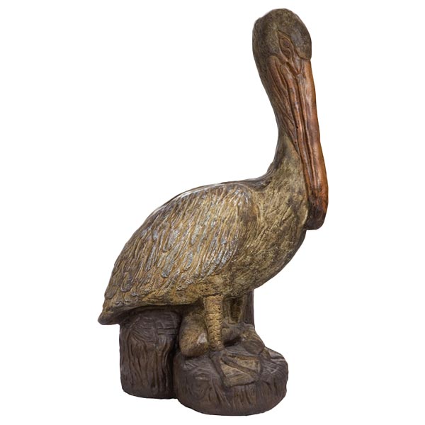 Pelican on Stump | Solid Rock Stone Works