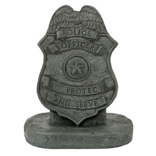 Police Badge | Solid Rock Stone Works