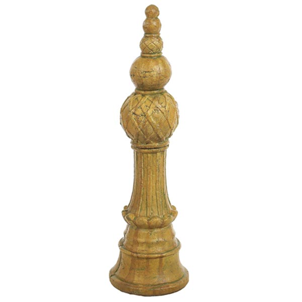Round Antique Finial | Solid Rock Stone Works