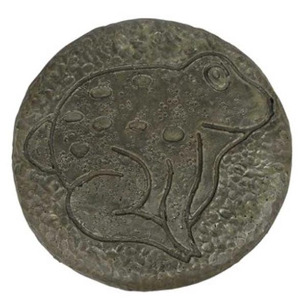 Cocrete Round Frog Stepping Stone | Solid Rock Stone Works