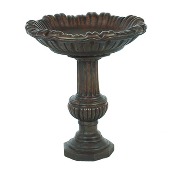 Scallop Birdbath | Solid Rock Stone Works