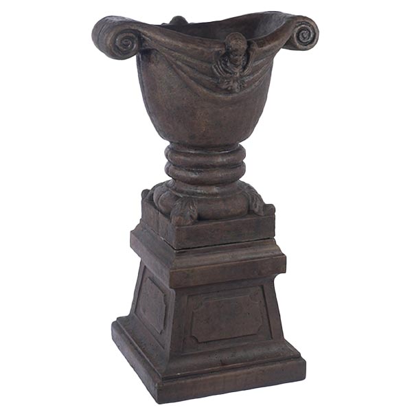 Scroll Top Urn | Solid Rock Stone Works
