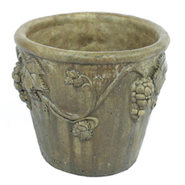 Small Grape Pot | Solid Rock Stone Works
