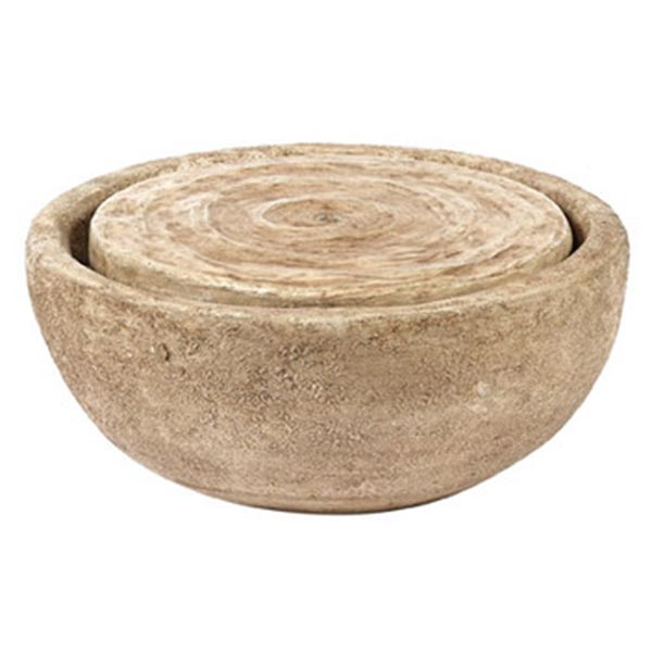 Small Infinity Bowl Fountain | Solid Rock Stone Works