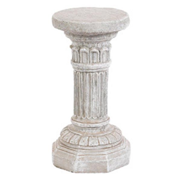 Tall Round Column Pedestal | Solid Rock Stone Works
