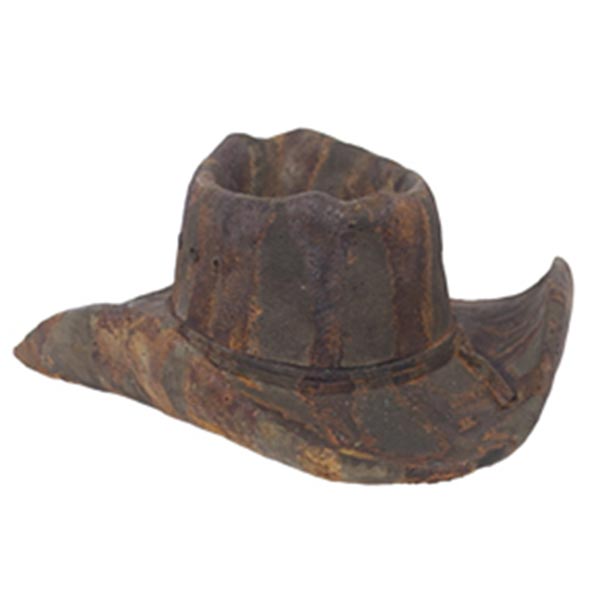Concrete Western Hat Planter | Solid Rock Stone Works