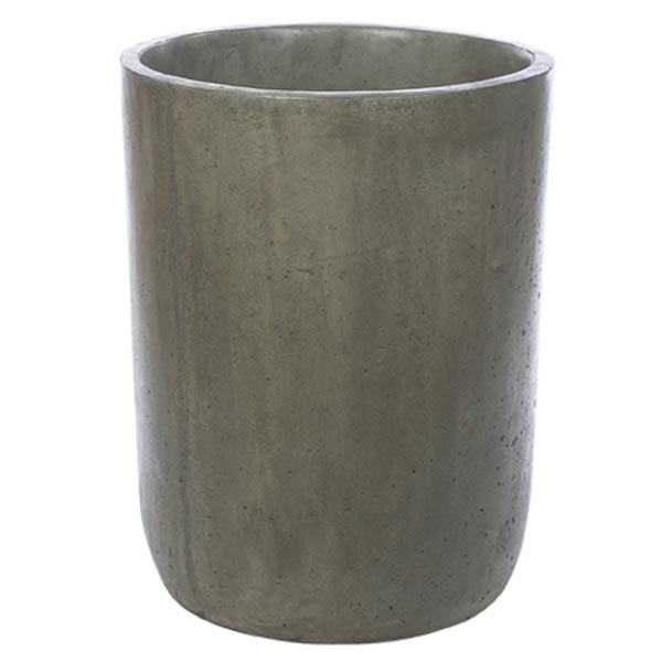 XL Round Bottom Cylinder Pot | Solid Rock Stone Works
