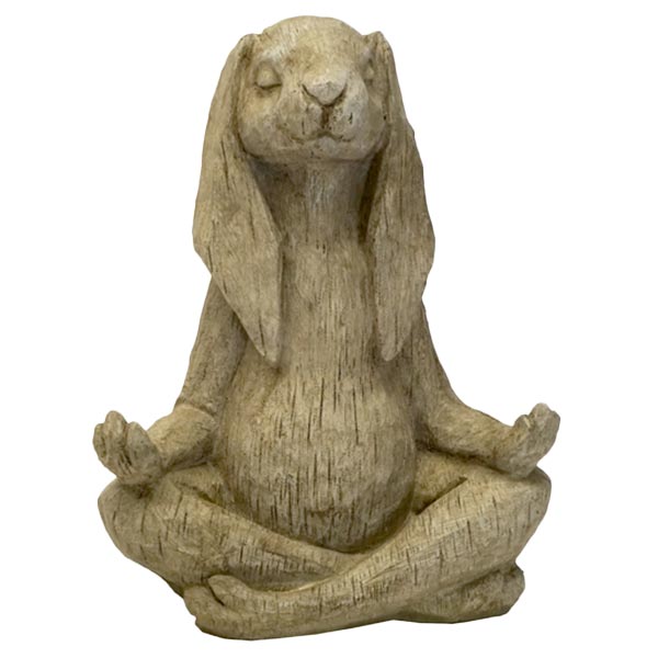 concrete Yoga Rabbit | Solid Rock Stone Works